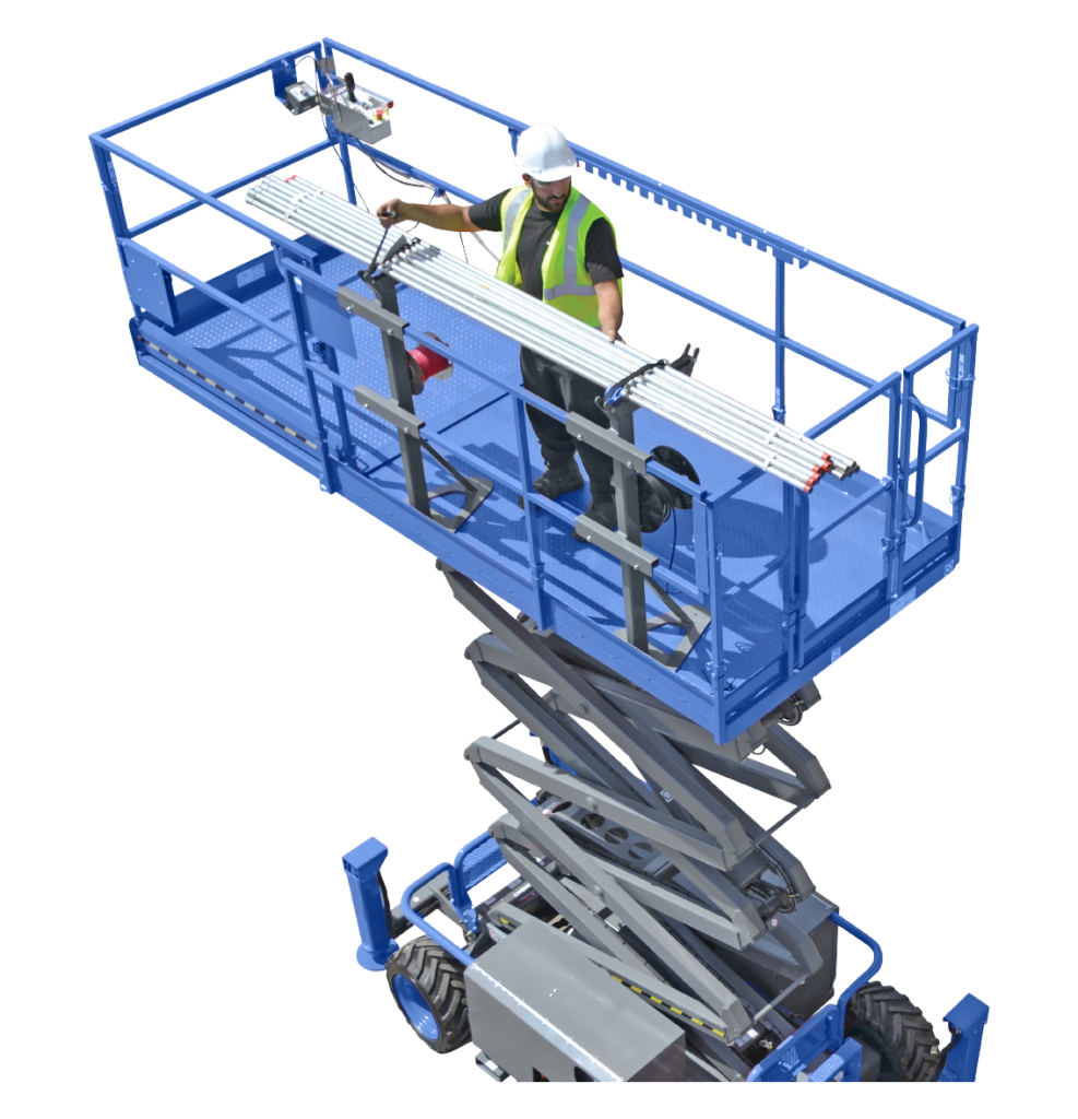Large Scissor Pipe Racks – Hire Safe Solutions Ltd